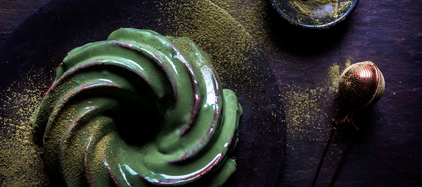 Chocolate & Matcha Mirror Glaze Cake Recipe | Bake with Stork