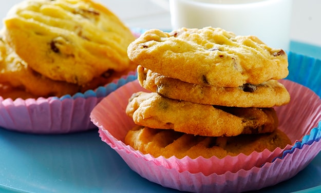 Choc Chip Shortbread Cookies Recipe | Bake with Stork