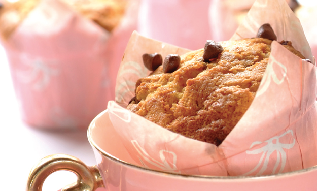 Choc Chip Muffins Recipe | Bake with Stork