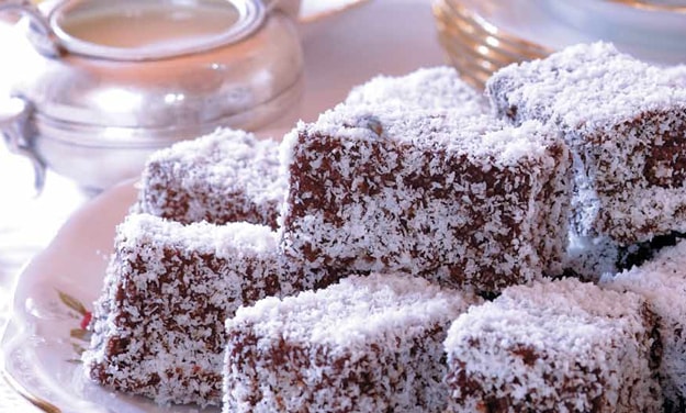 Coconut Lamingtons Recipe | Bake with Stork
