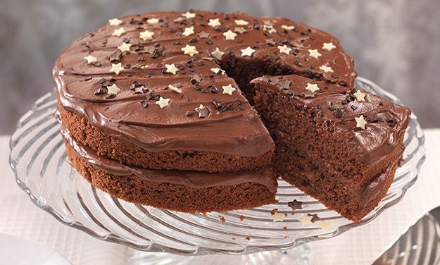 Chocolate Fudge Cake Recipe | Bake with Stork