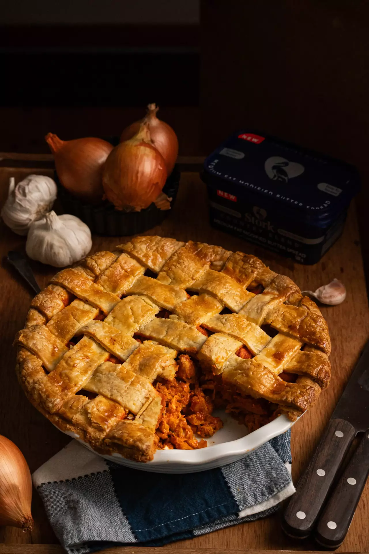 Country Blend Butter Chicken Pie - Stork